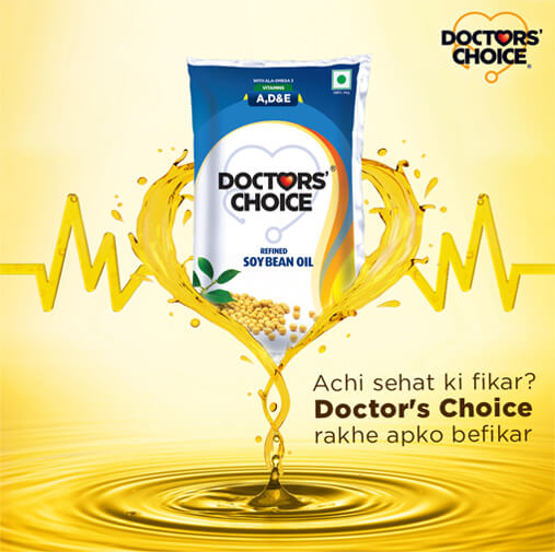 Refined Soybean Oil for Cooking by Doctors' Choice