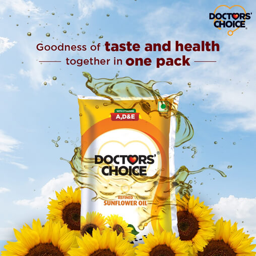Doctors' Choice - Low Cholesterol Edible Cooking Oil in India
