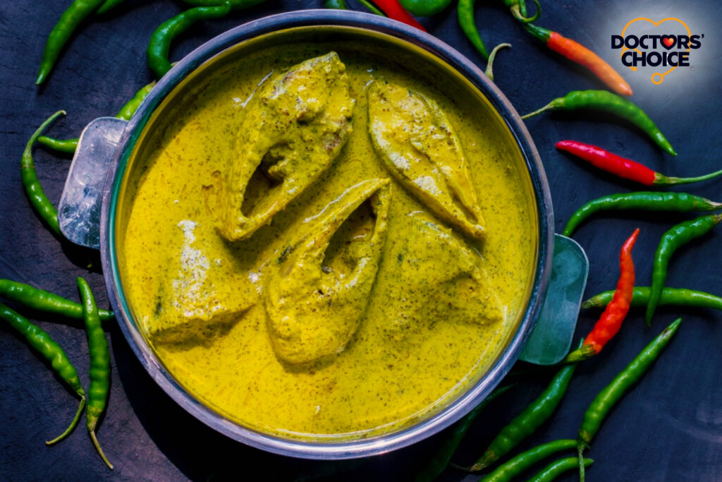 Shorshe Ilish Bhapa Using Kachi Ghani Mustard Oil