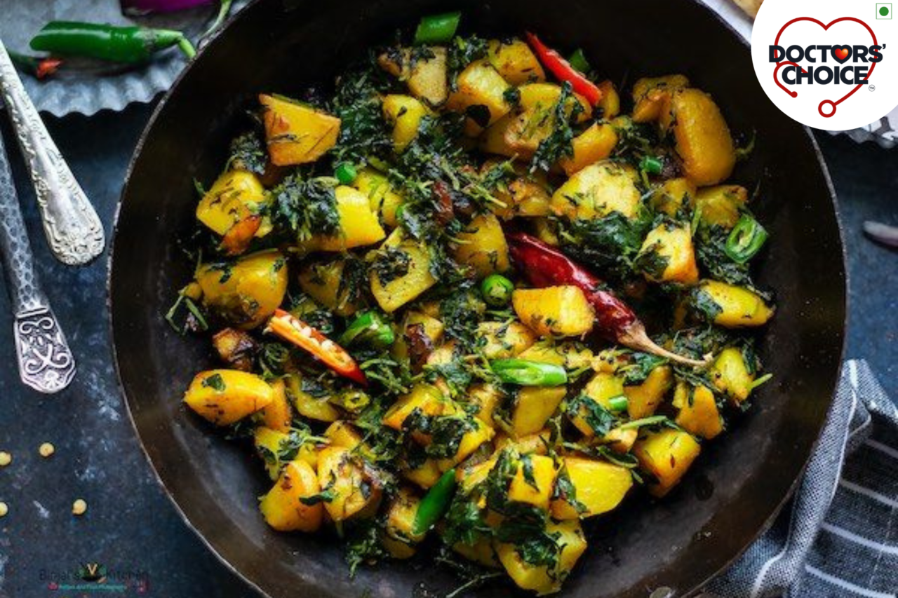 Simple Jeera Methi Aloo Using Refined Sunflower Oil