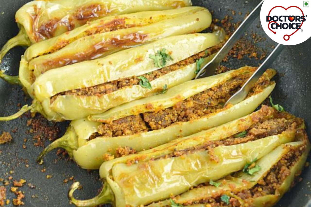 Bharwa Mirchein Recipe Using Best Quality Mustard Oil