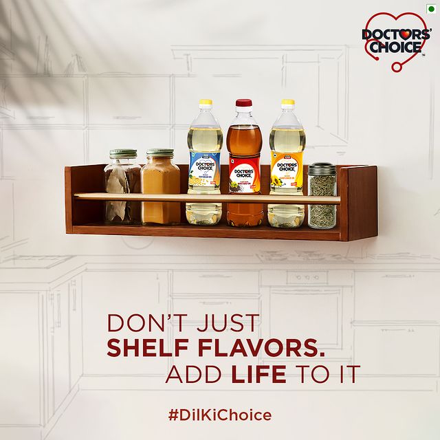 Doctors' Choice - Low Cholesterol Edible Cooking Oil in India