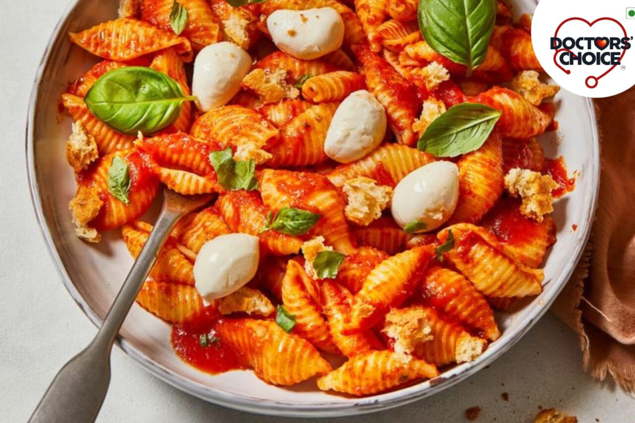 Conchiglie Pasta Recipe with Tomato and Basil