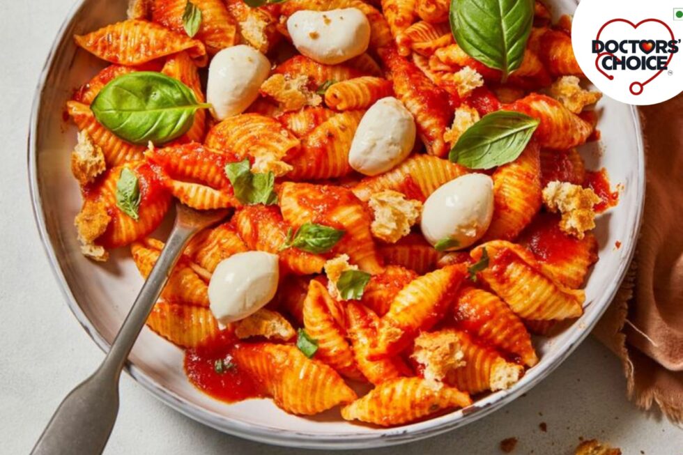 Conchiglie Pasta Recipe with Tomato and Basil