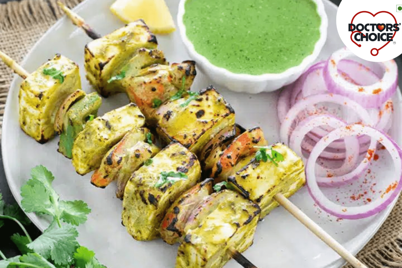 Pahadi Paneer Tikka (Micro Wave) Recipe