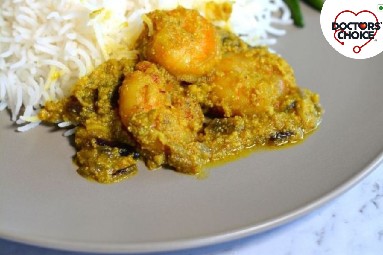 Chingri Posto Recipe with Rice Bran Oil