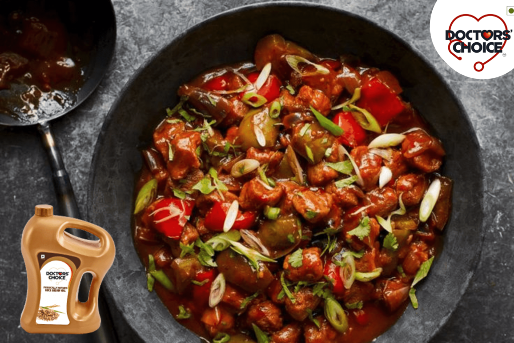 Soya Mexican Chilli Recipe with Soyabean Oil