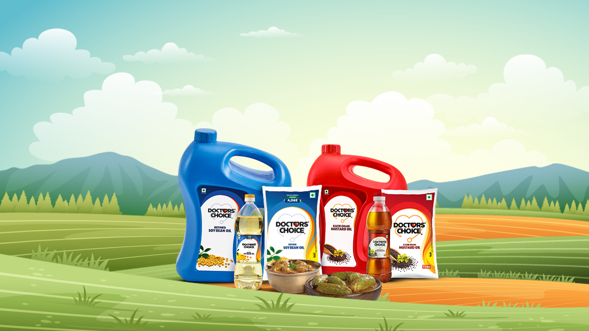 Doctors' Choice - Low Cholesterol Edible Cooking Oil in India