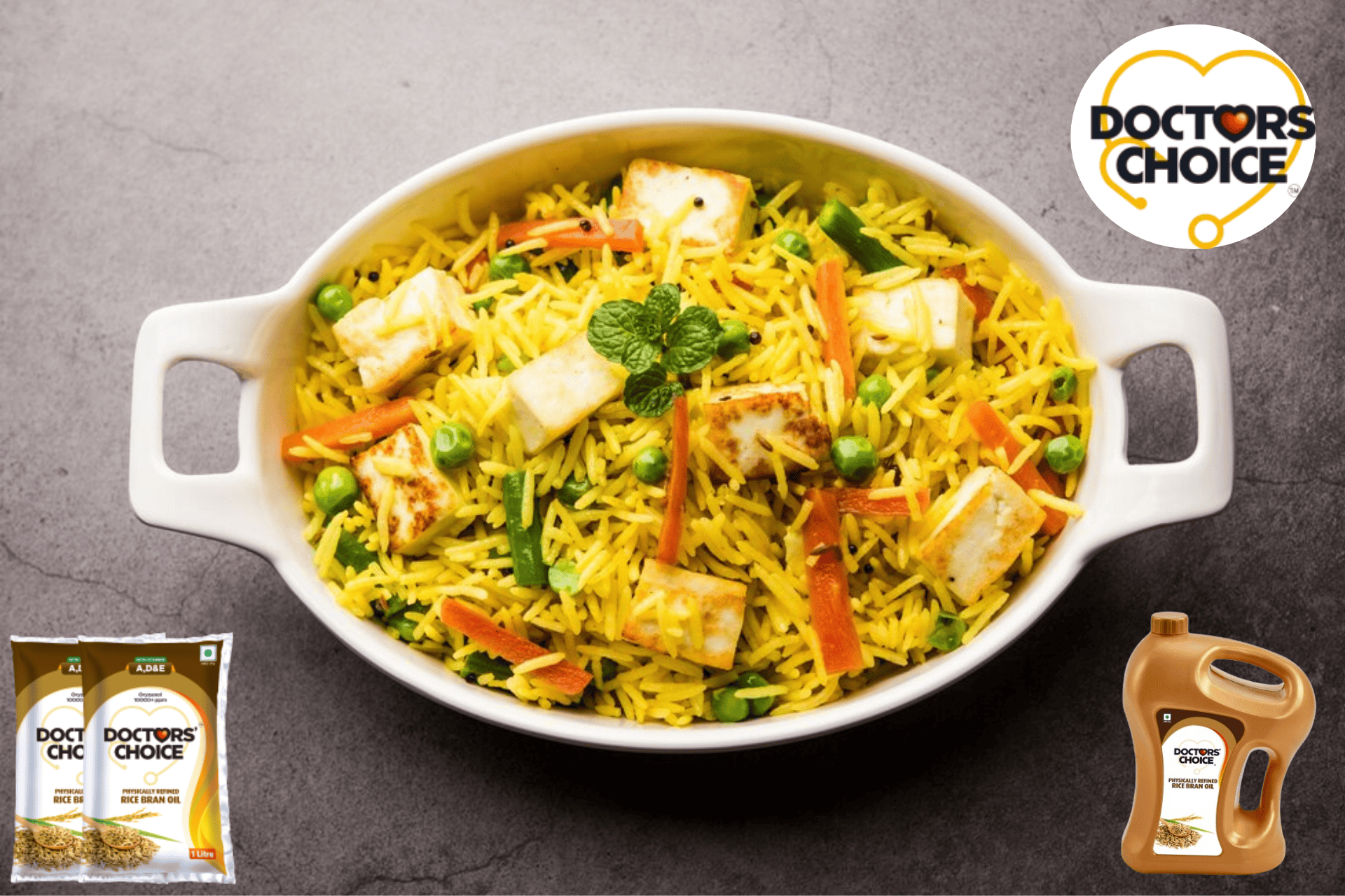 Bengali Style Paneer Fried Rice Recipe with Best Rice Bran Oil